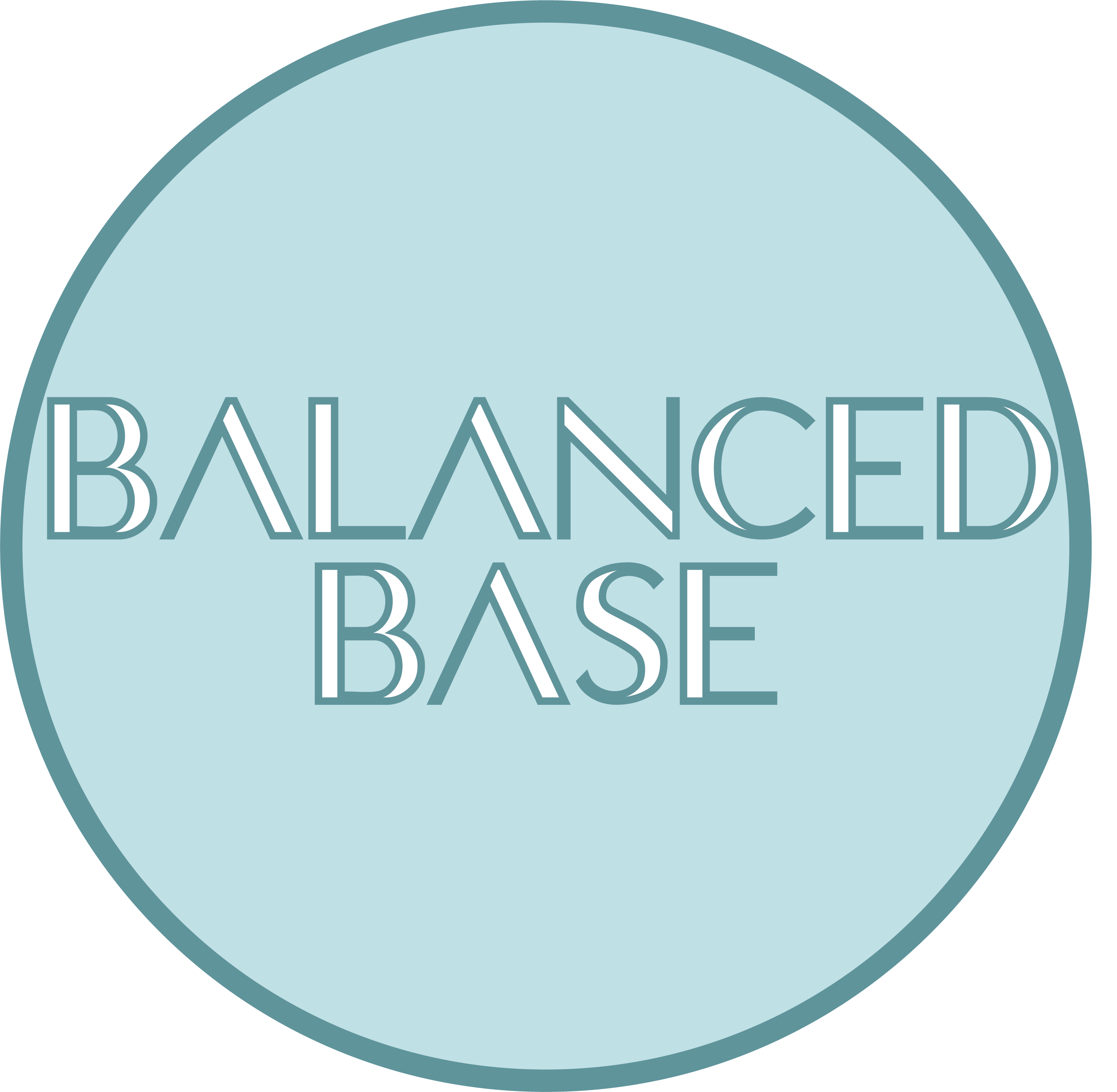 Balanced Base | Thick letters